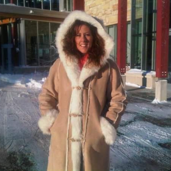 Utex | Jackets & Coats | Utex Faux Suede Fur Teddy 34 Length Coat ...